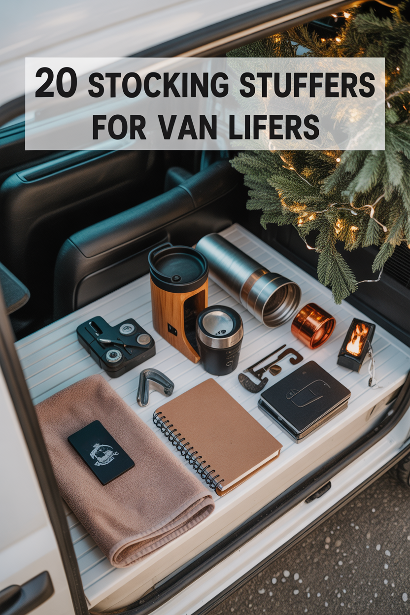 20 Stocking Stuffers Every Van Lifer Will Love - Awake To Adventure