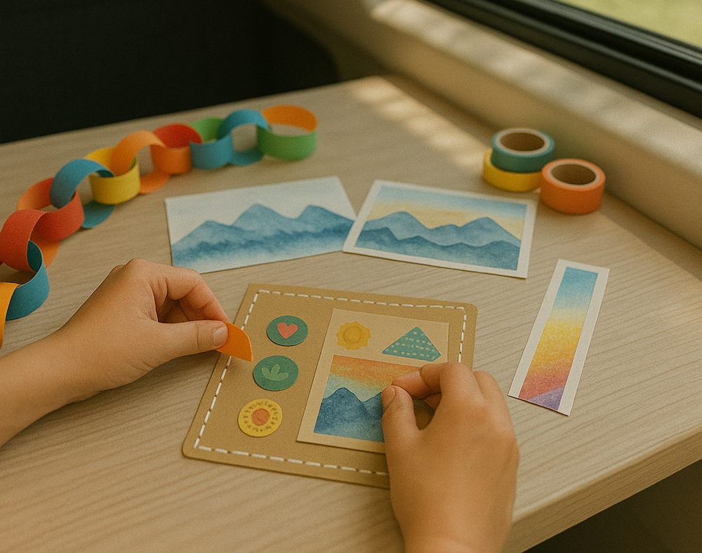 10 Easy Travel-Friendly Crafts for Kids You Can Do in a Camper Van ...